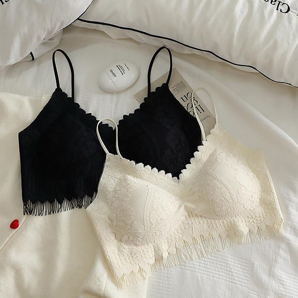 Vintage Lace tube bra