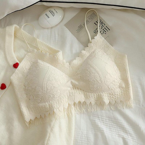 Vintage Lace tube bra