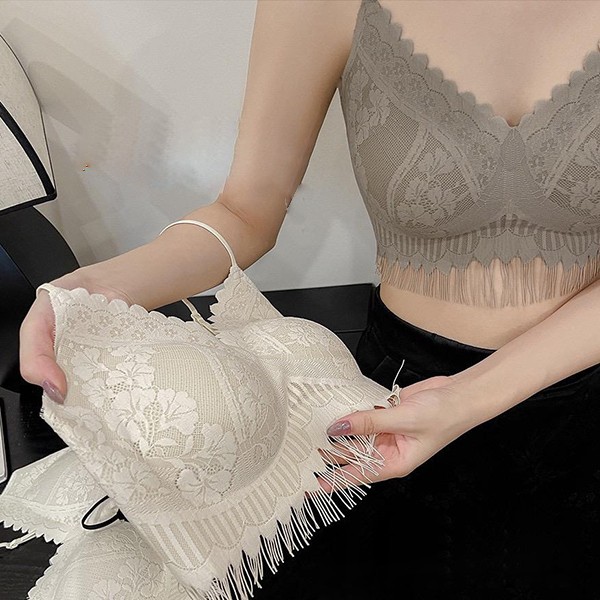Vintage Lace tube bra