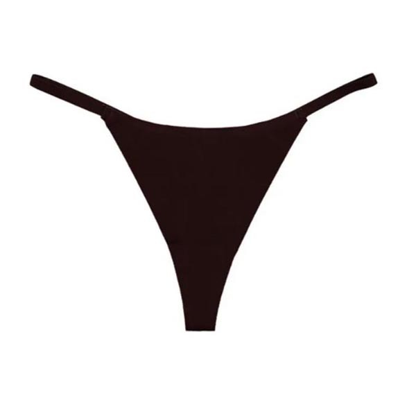 Ice Silk Seamless T-back G-string Thong